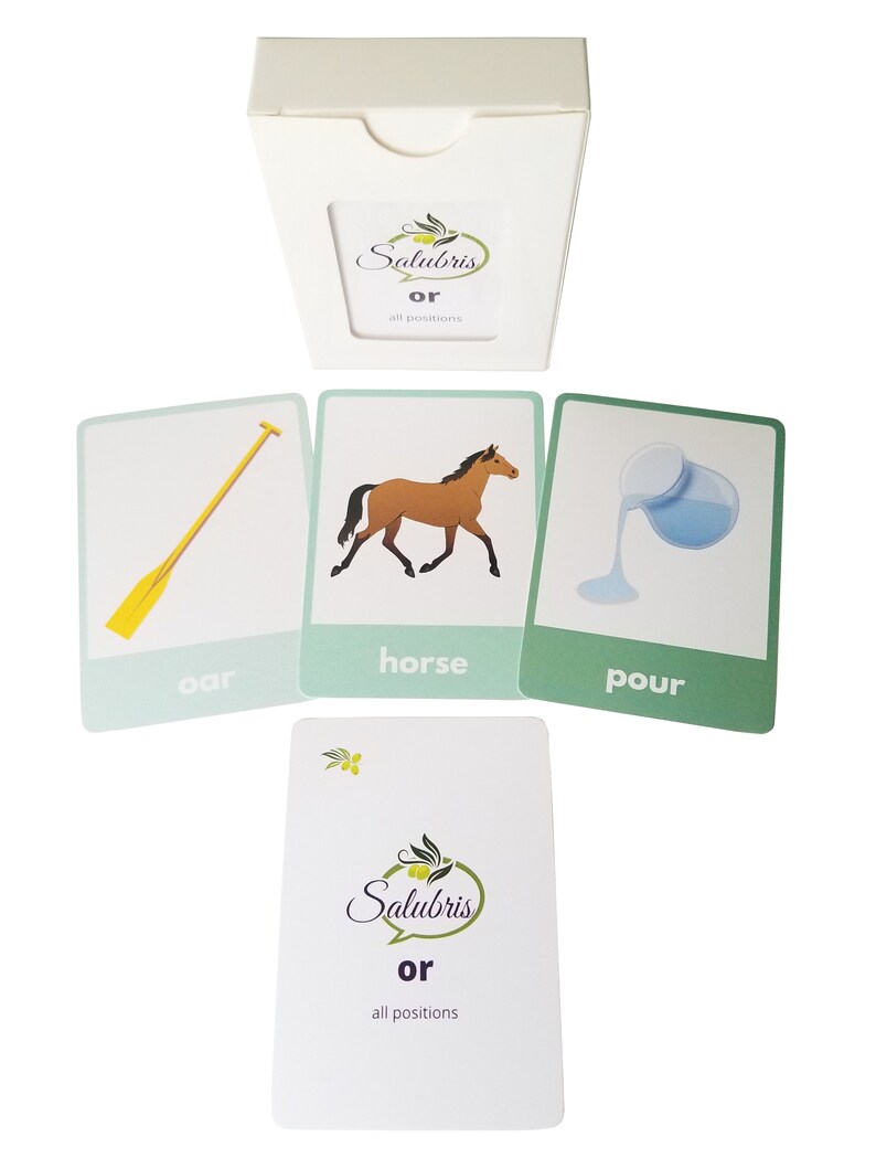 Vocalic R Sound Phoneme - Speech Therapy Articulation Cards - Large ...