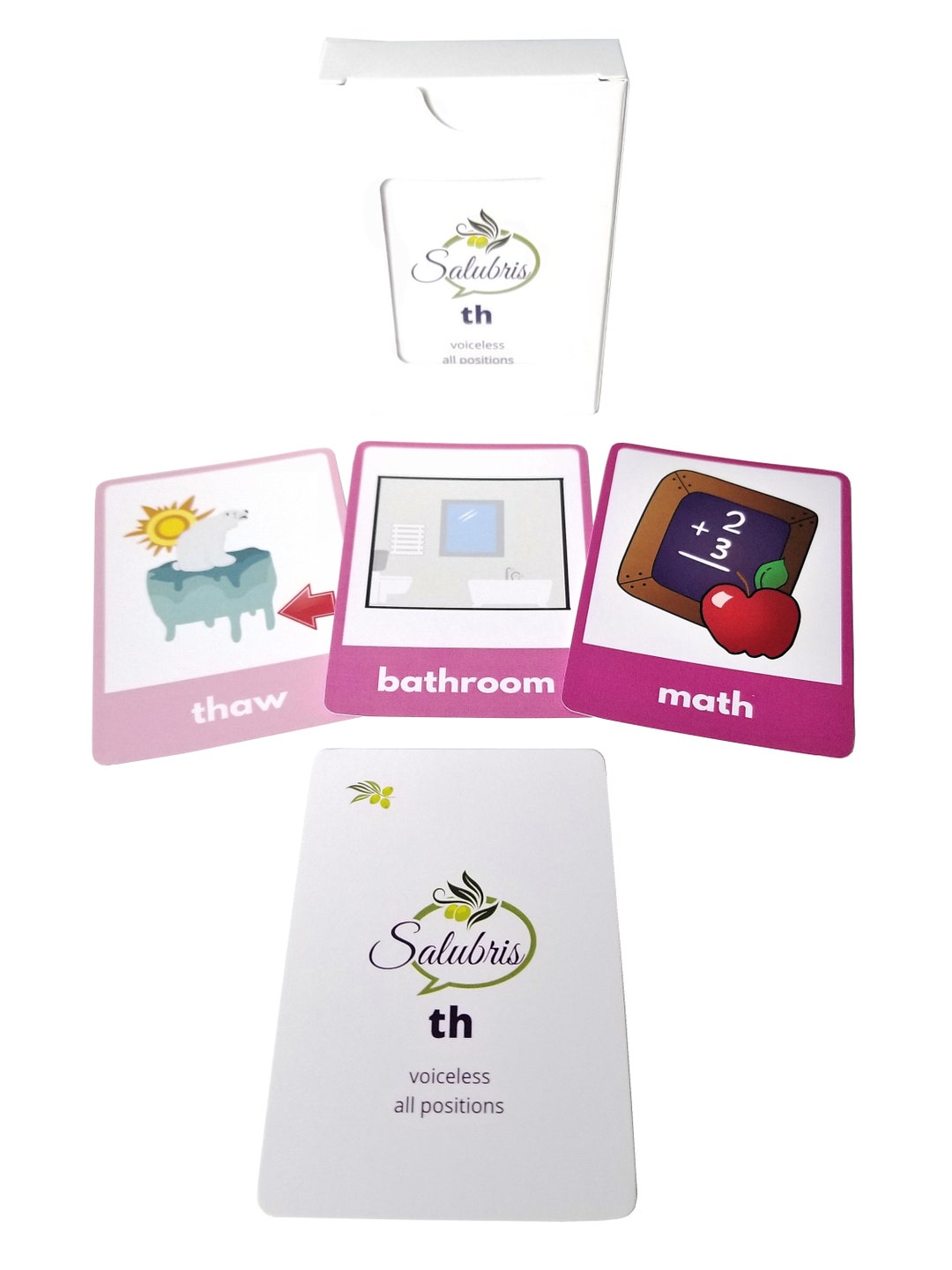 TH (voiceless) Sound Phoneme - Speech Therapy Articulation Cards ...