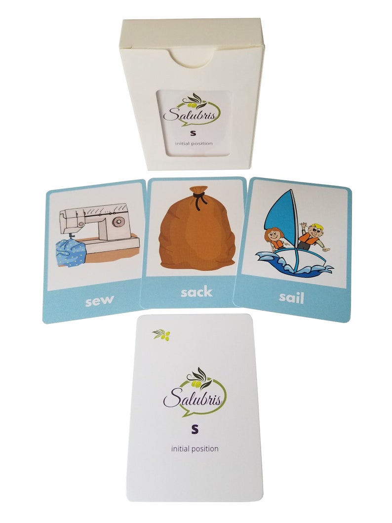 S Sound Phoneme - Speech Therapy Articulation Cards - Large Deck Unique ...