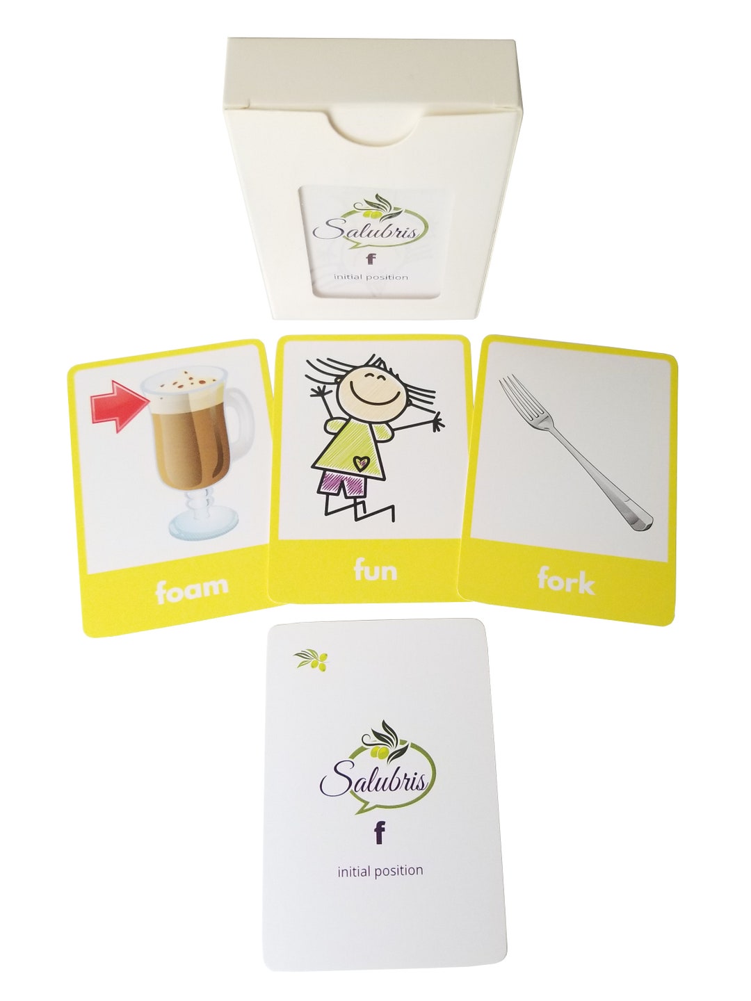 F Sound Phoneme - Speech Therapy Articulation Cards - Large Deck Unique ...