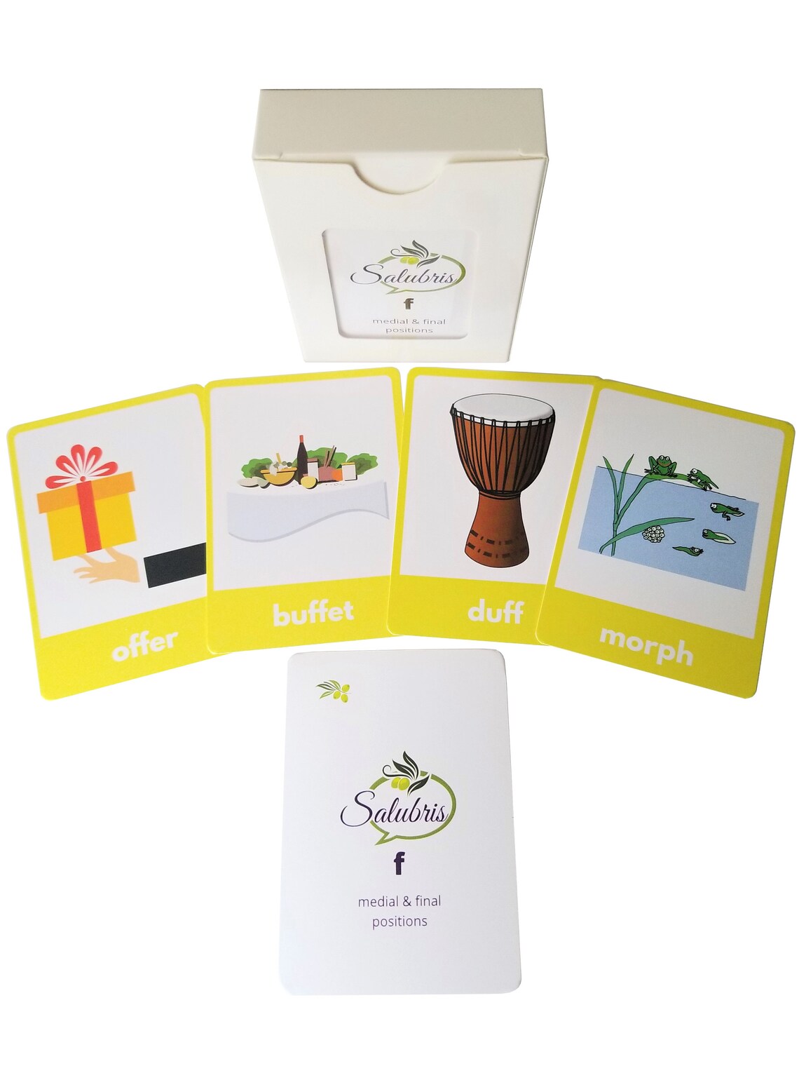 F Sound Phoneme - Speech Therapy Articulation Cards - Large Deck Unique ...