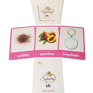 CH Sound Phoneme - Speech Therapy Articulation Cards - Large Deck ...