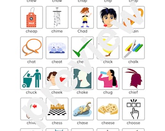 CH Sound Worksheet-sound Path /ch/ Speech Therapy-articulation Games ...