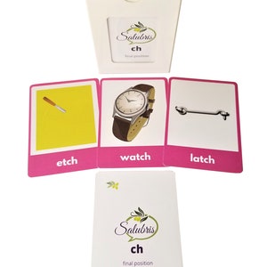 CH Sound Phoneme - Speech Therapy Articulation Cards - Large Deck ...