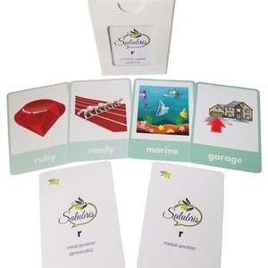 R Sound Phoneme - Speech Therapy Articulation Cards - Large Deck Unique ...