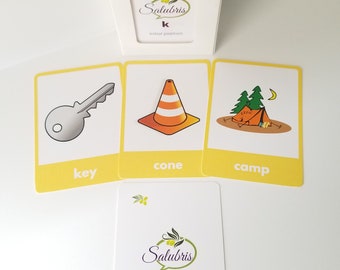 SH Sound Phoneme Speech Therapy Articulation Cards Large | Etsy