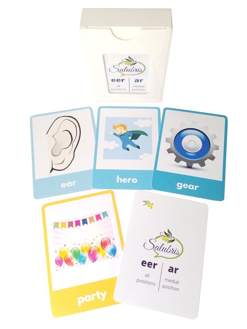 Vocalic R Sound Phoneme - Speech Therapy Articulation Cards - Large ...
