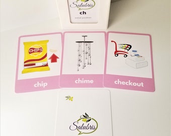 SH Sound Phoneme Speech Therapy Articulation Cards Large | Etsy