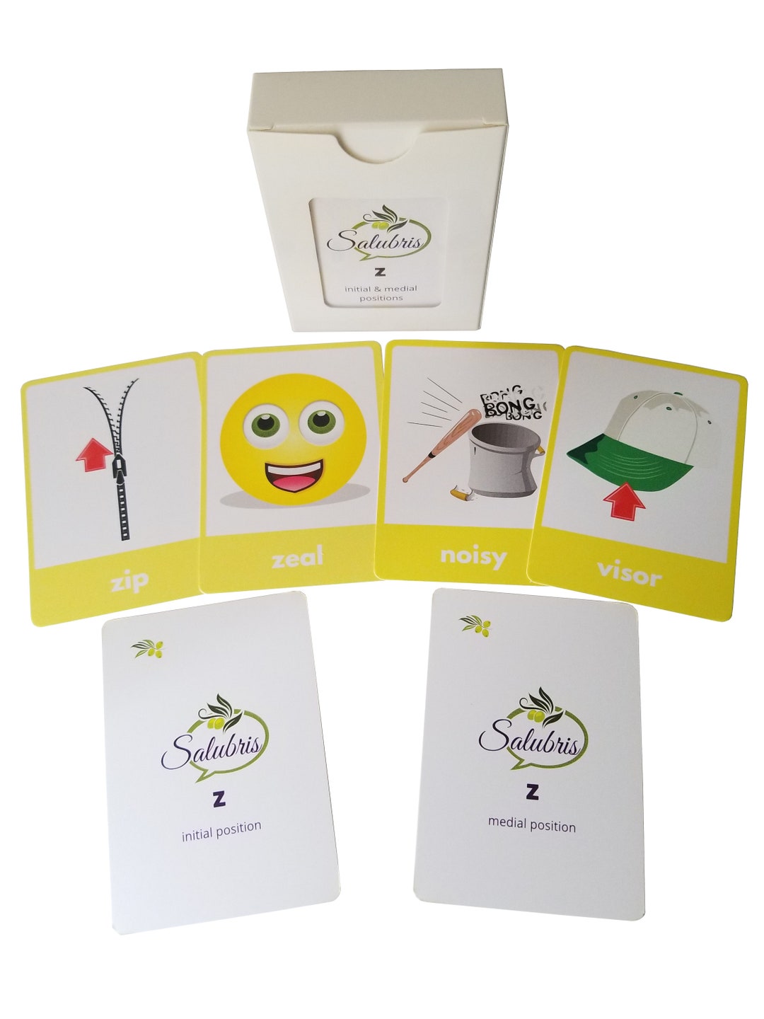 Z Sound Phoneme - Speech Therapy Articulation Cards - Large Deck Unique ...