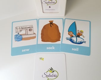 SH Sound Phoneme Speech Therapy Articulation Cards Large | Etsy