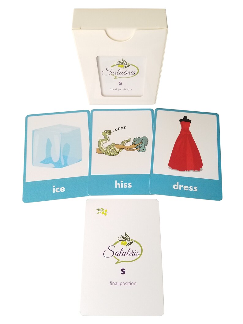 S Sound Phoneme - Speech Therapy Articulation Cards - Large Deck Unique ...