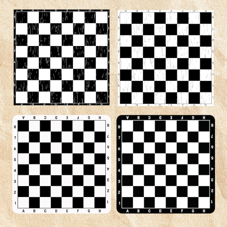 CHESS BOARD SVG, Jpg, Png and Pdf, Chess Vinyl Print, Cricut Chess Svg, Chess Cut File, Chess ...