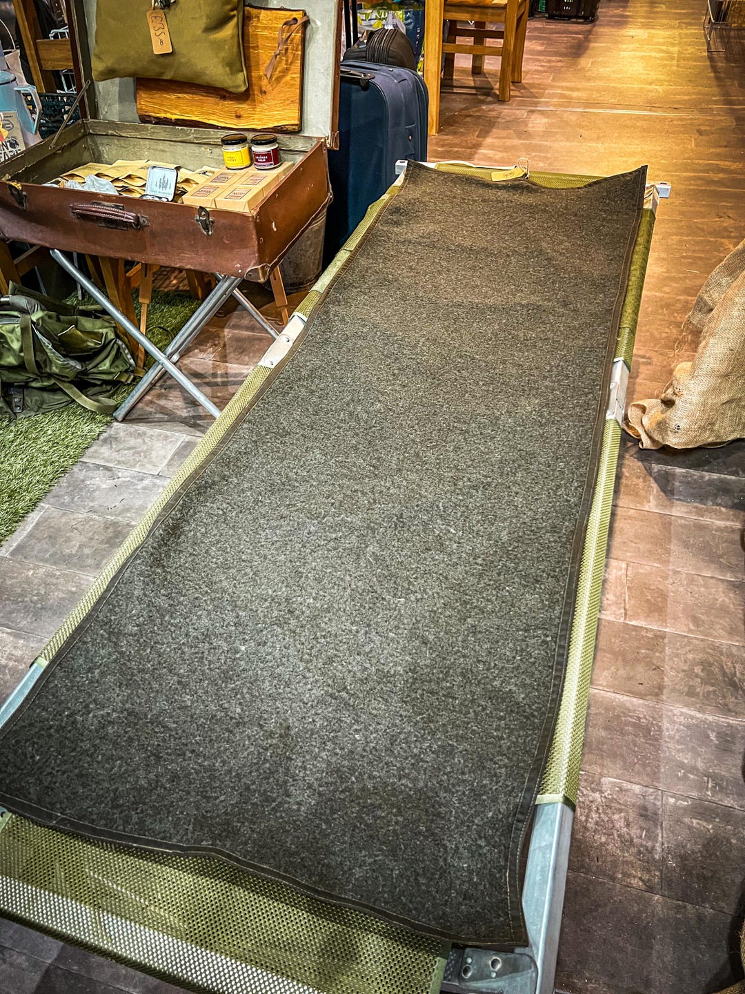 Waxed Cotton and Wool Bedroll/rollmat - Etsy