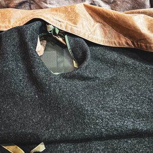 100% Wool Poncho/blanket/bedroll - Etsy