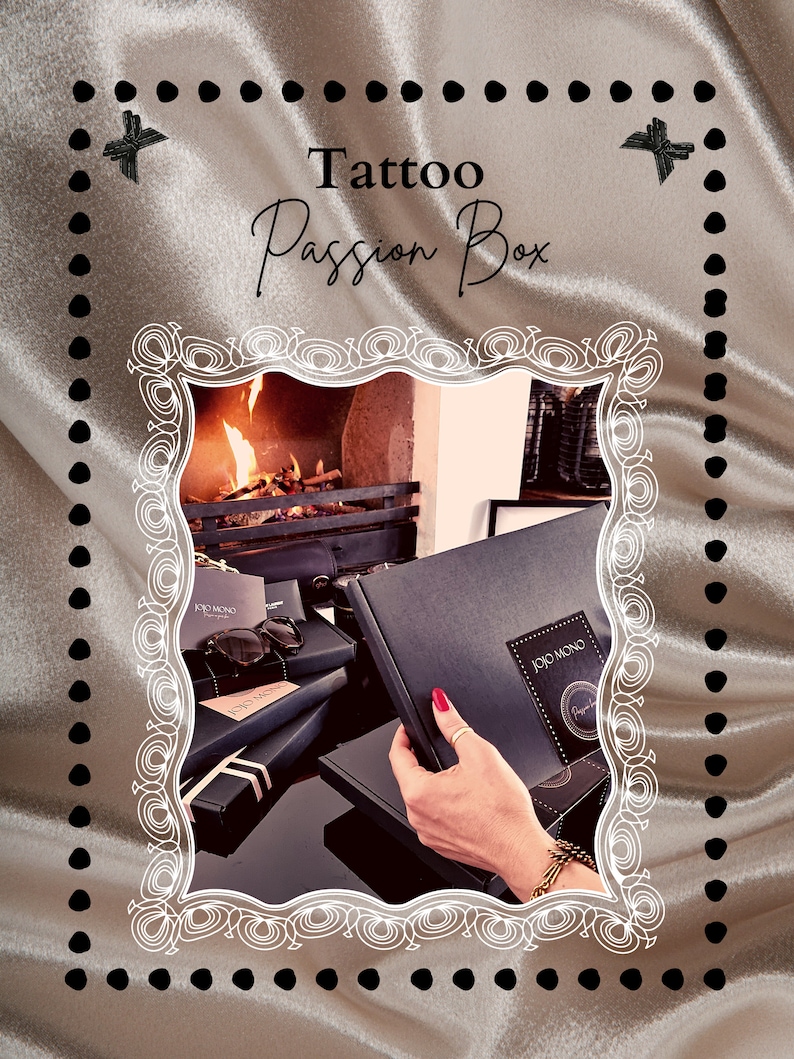 Tattoo Box Intimate Lingerie Tattoo Tattoo Gifts Temporary - Etsy