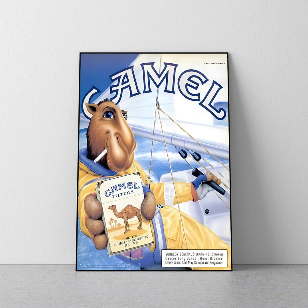 Camel Cigarettes Poster Y2K 90s 2000s Aesthetic Retro - Etsy