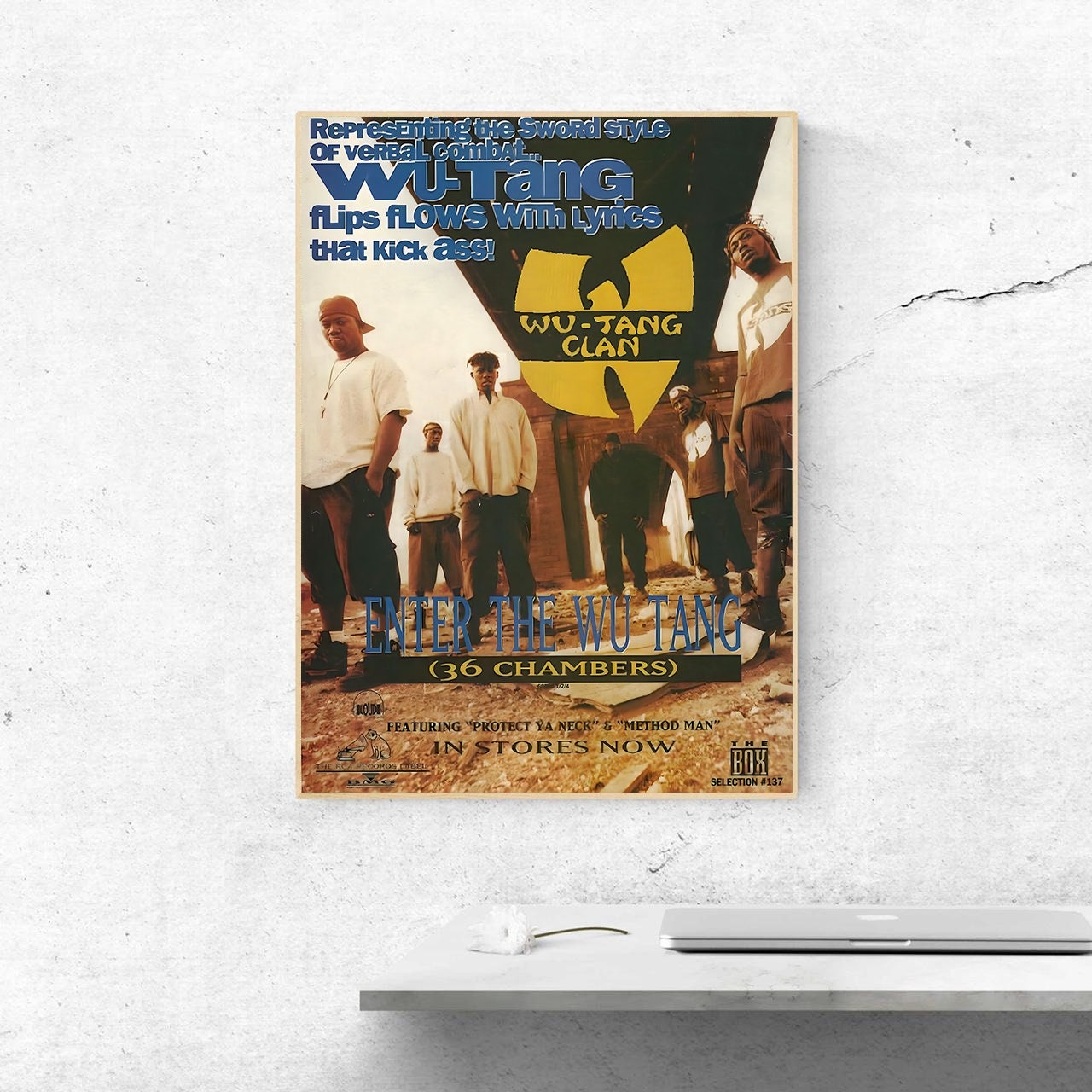 Wu Tang Clan Poster Retro Wall Art Room Decor College - Etsy UK