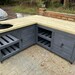 Modular Corner Unit. Kamado, BGE, Cut-out BBQ Table. Customise Yourself ...