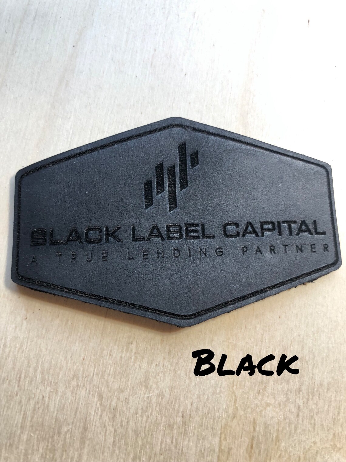 Custom Tactical Velcro Backed Engraved Leather Patch_2mm - Etsy