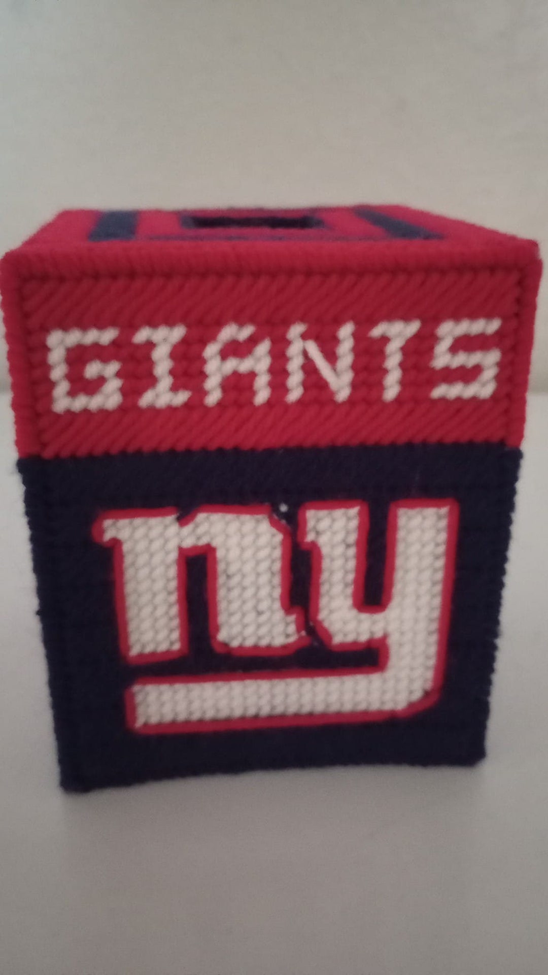 New York Giants Tissue Box - Etsy