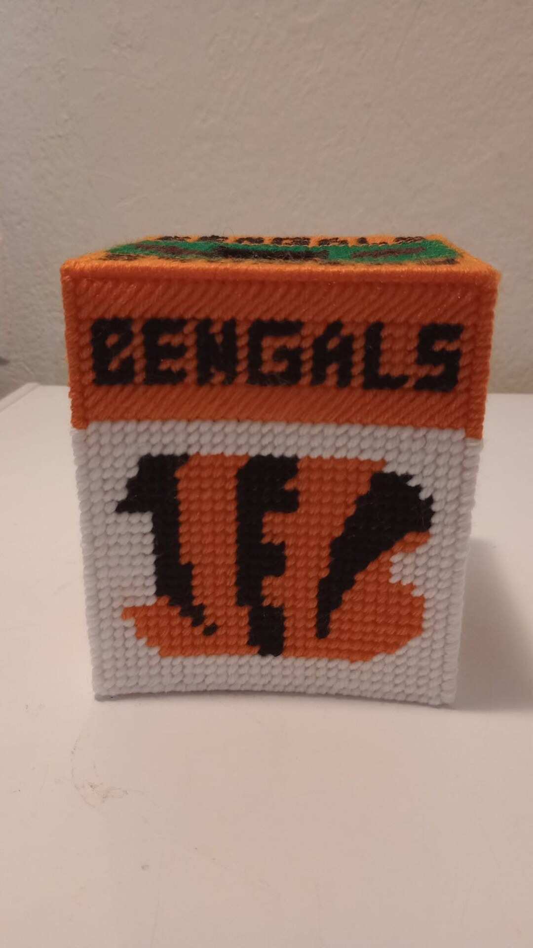 Cincinnati Bengals Tissue Box - Etsy