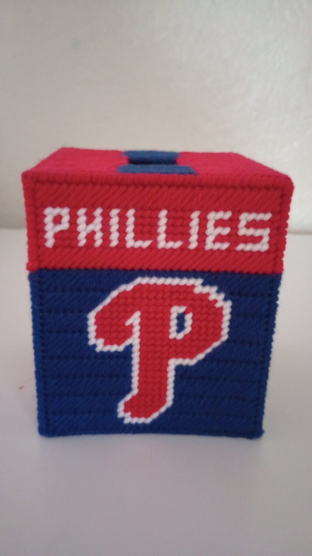 Philadelphia Phillies Tissue Box - Etsy
