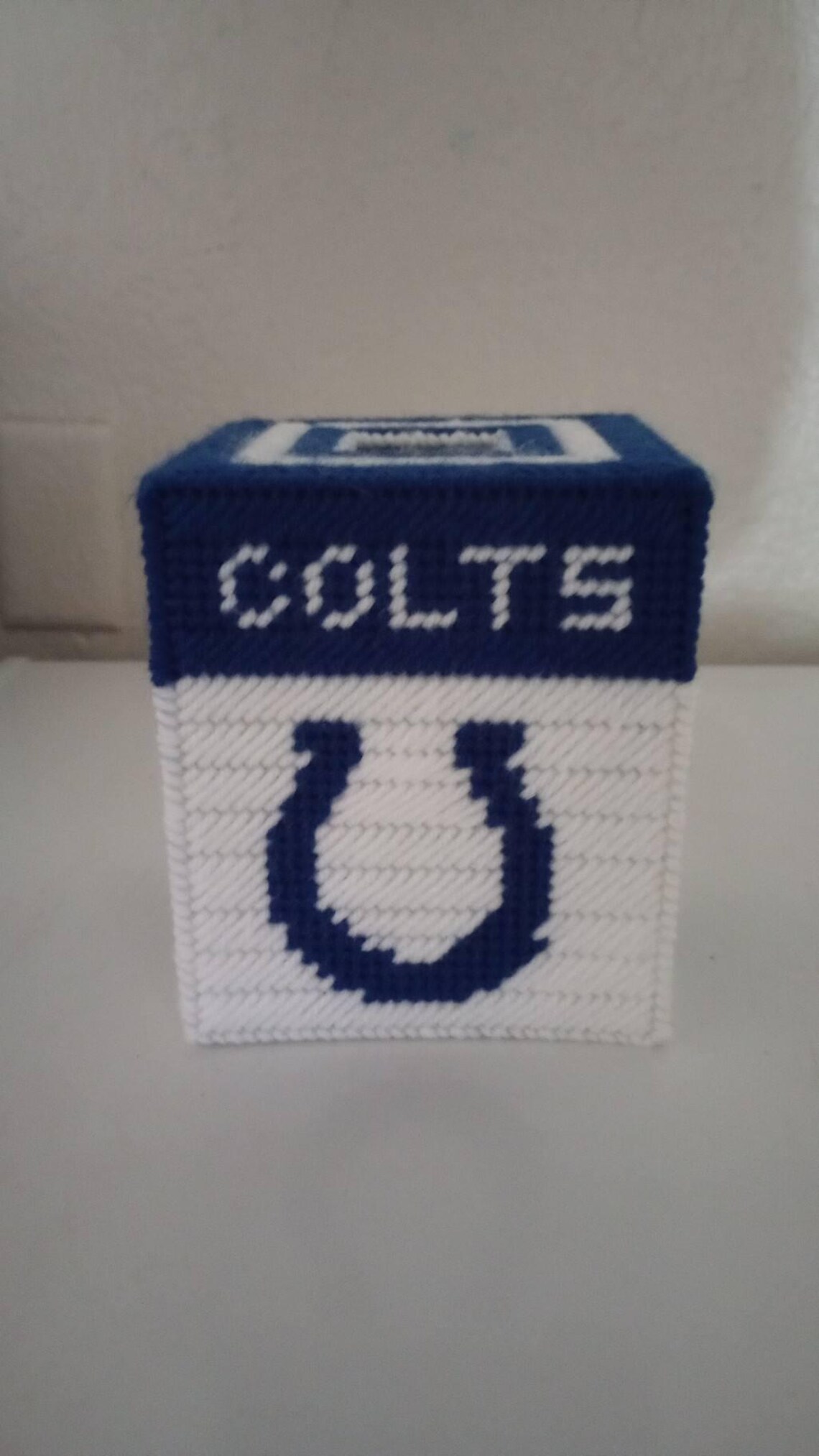 Indianapolis Colts Tissue Box - Etsy