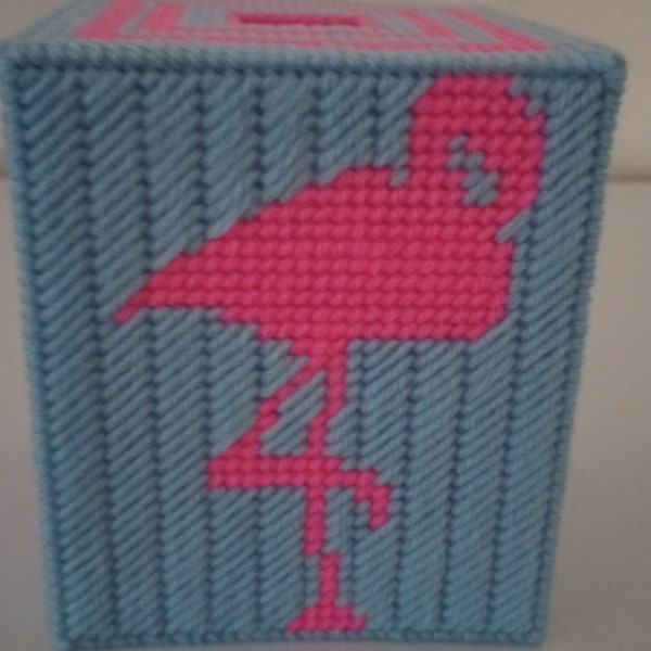 Flamingo Tissue Box - Etsy