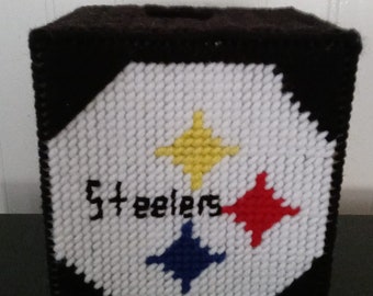 Steelers Tissue Box - Etsy