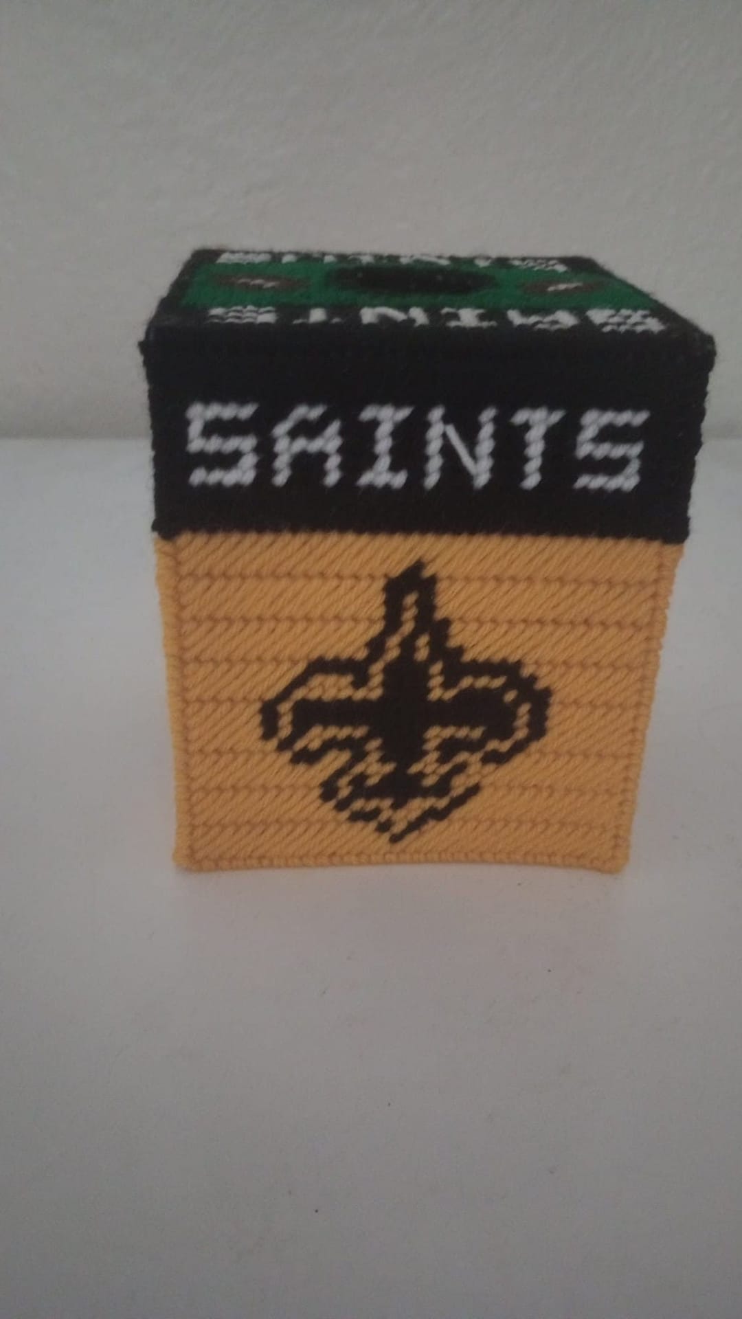 New Orleans Saints Tissue Box - Etsy