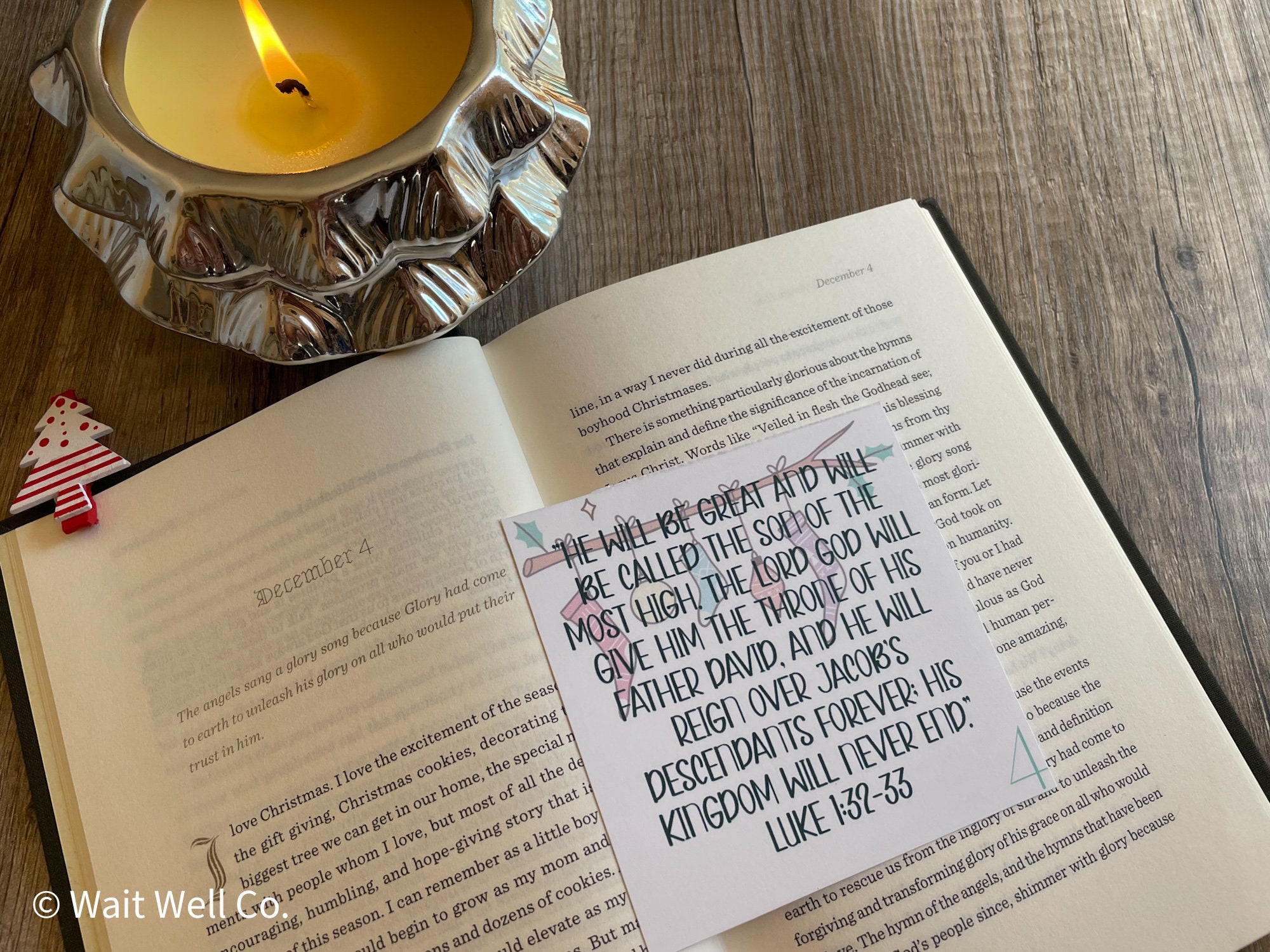 Advent Scripture Cards Printable Advent Calendar Christmas Bible Verse ...