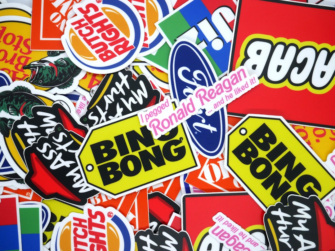 The Brand Consumerism SUPER PACK TEN Stickers One for Every Mood Water ...