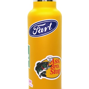 2-pack FART Car Logo Sticker Brand Consumerism Water Bottle Sticker ...