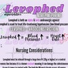 Levophed Cheat Sheet - Etsy Canada