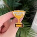 Only Cursed A Little Trophy Enamel Pin - Etsy