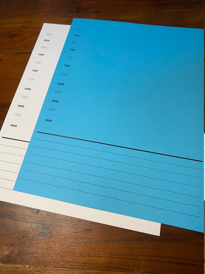 ICU Report Sheet Digital Download - Etsy