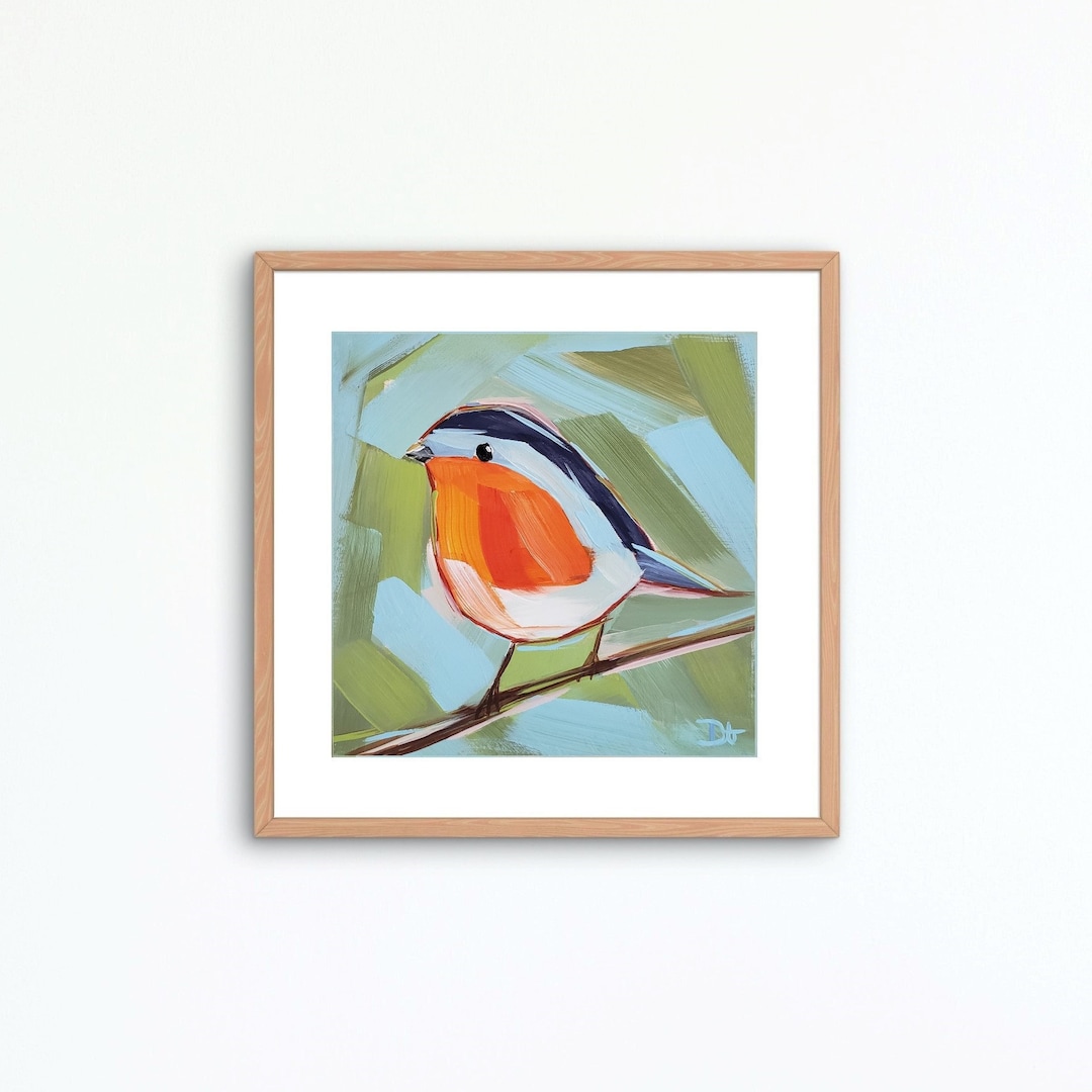 Robin Art Print - Etsy