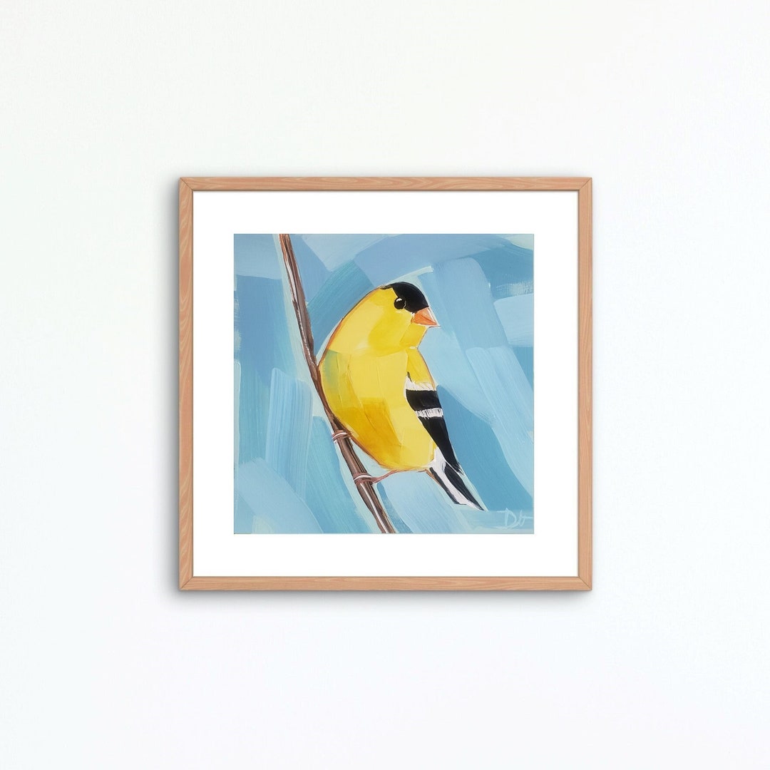 Goldfinch Art Print - Etsy