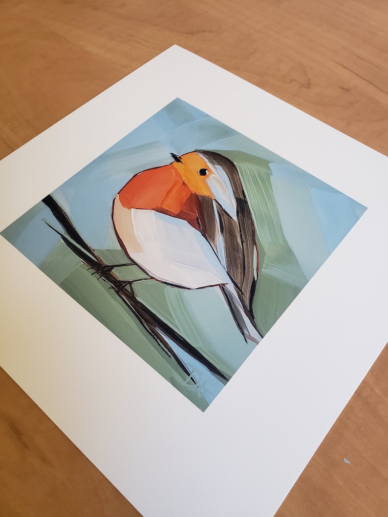 Robin Art Print - Etsy