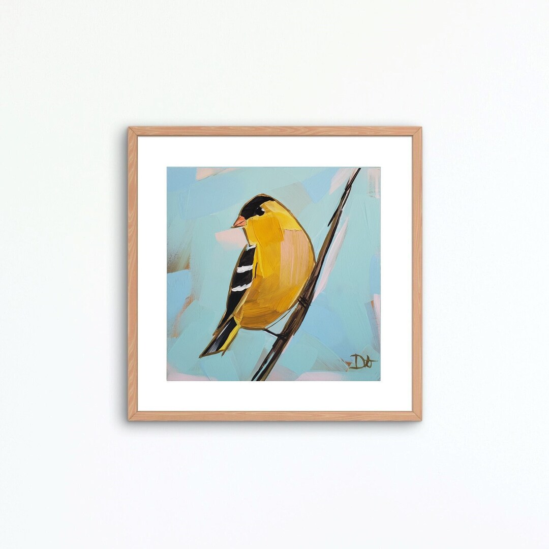 Goldfinch Art Print - Etsy