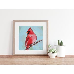 Cardinal Art Print - Etsy