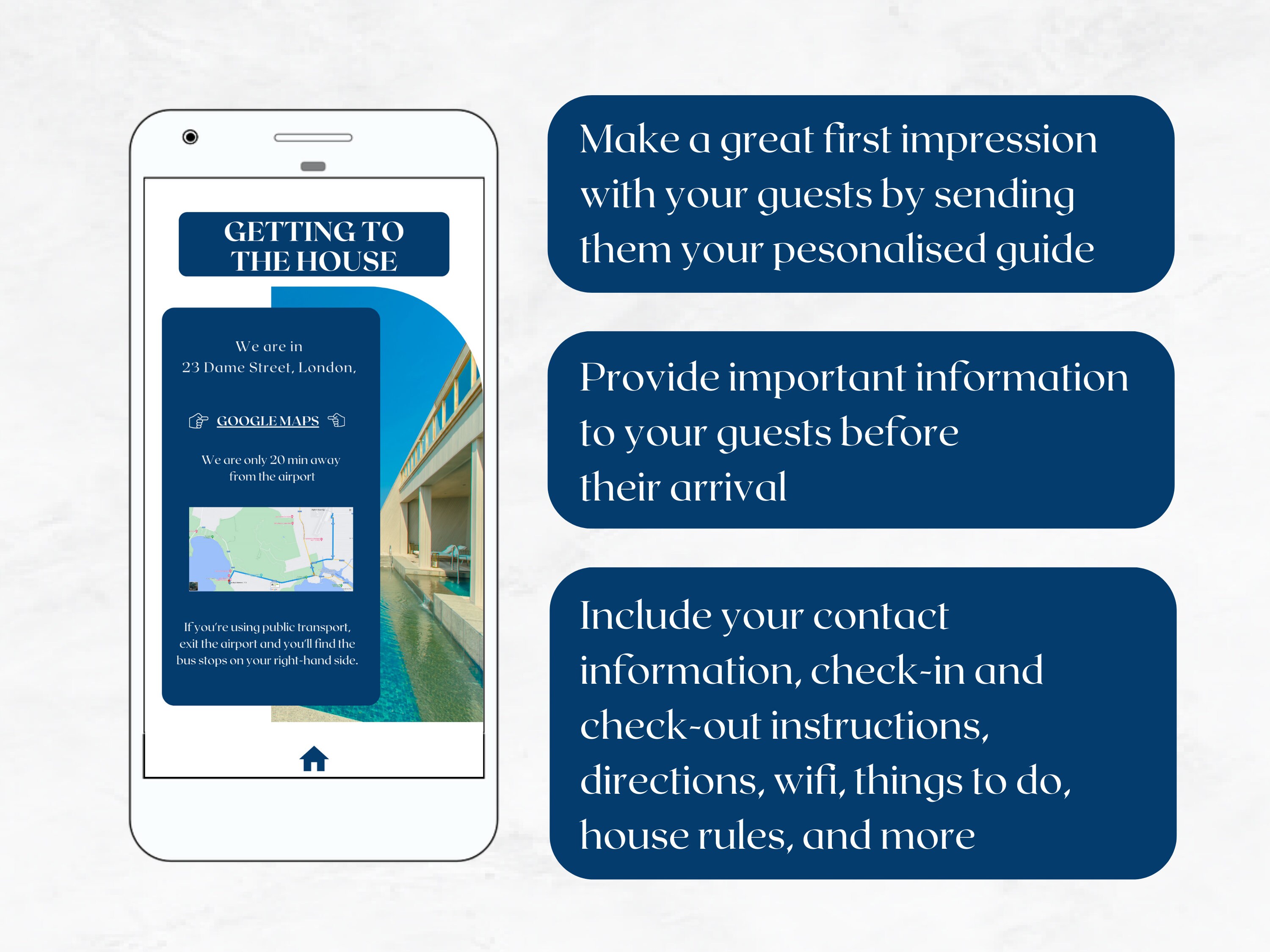 Digital Guidebook, Guest Welcome Book, Vacation Rental Welcome Book ...