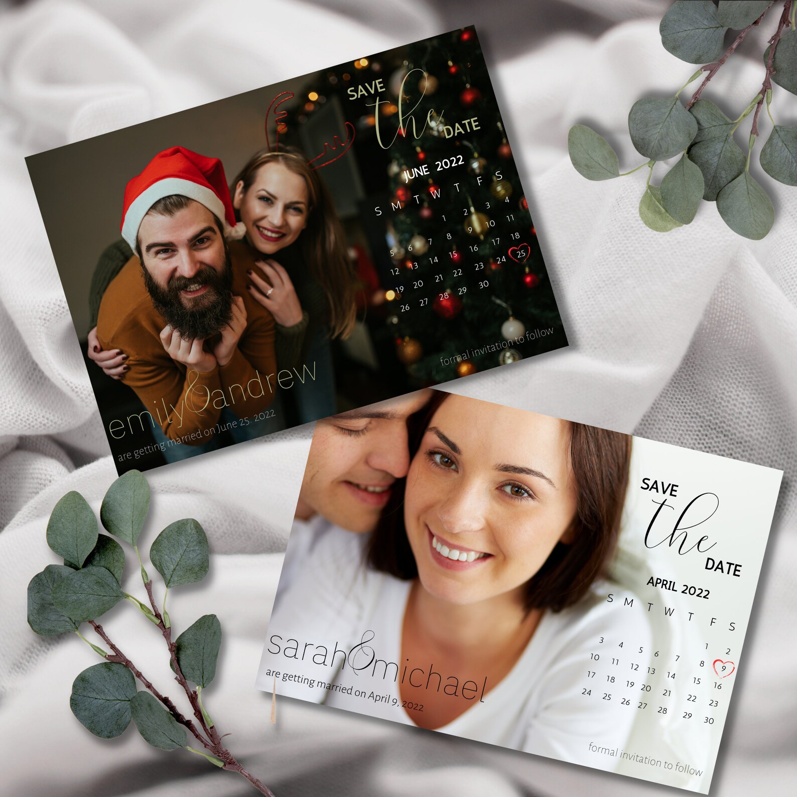 Printable Save The Date Card Template Modern Save The Date Etsy