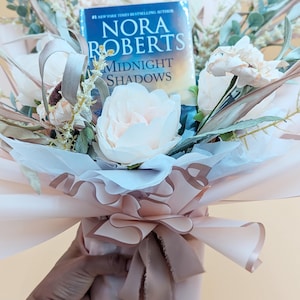 Book Bouquet Gift for Anniversary for Her Birthday Gift for Book Lover ...