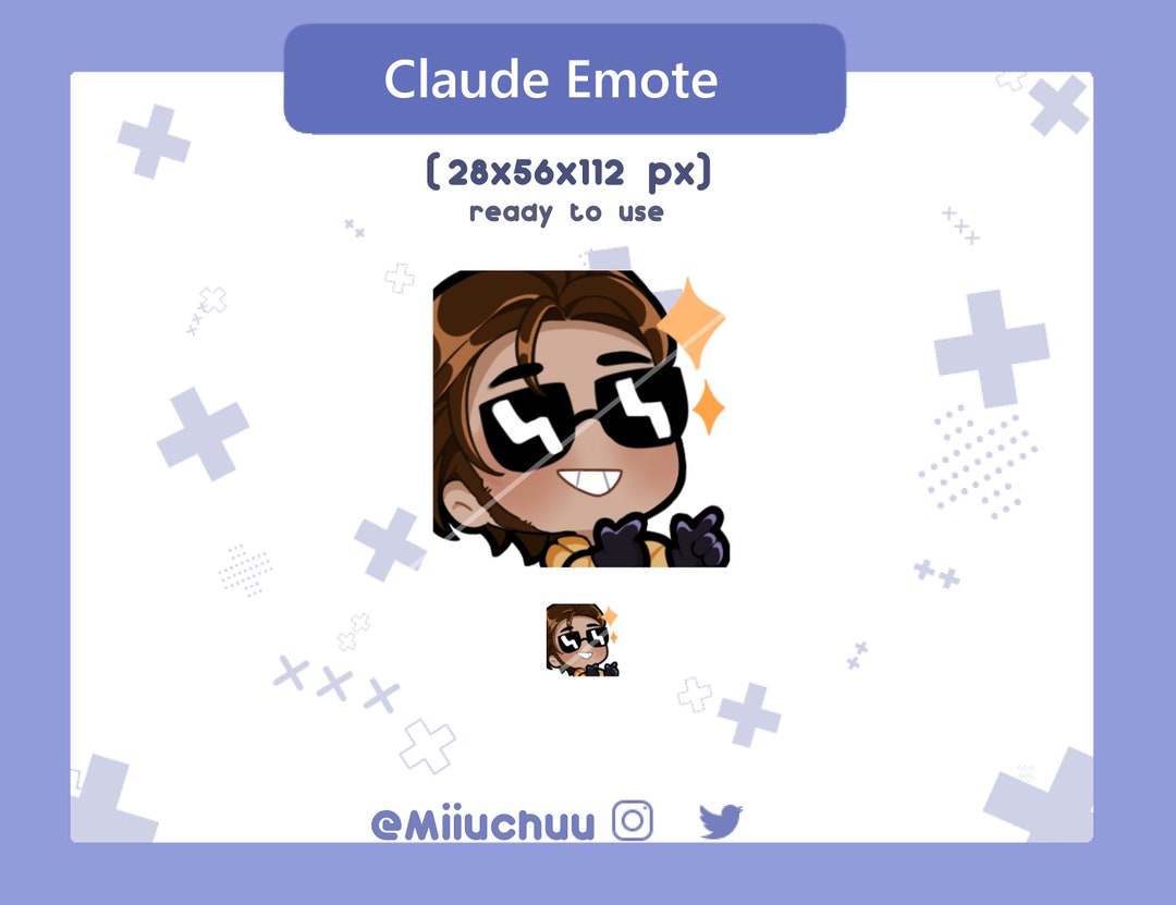 Fire Emblem Claude Emote for Twitch/discord - Etsy