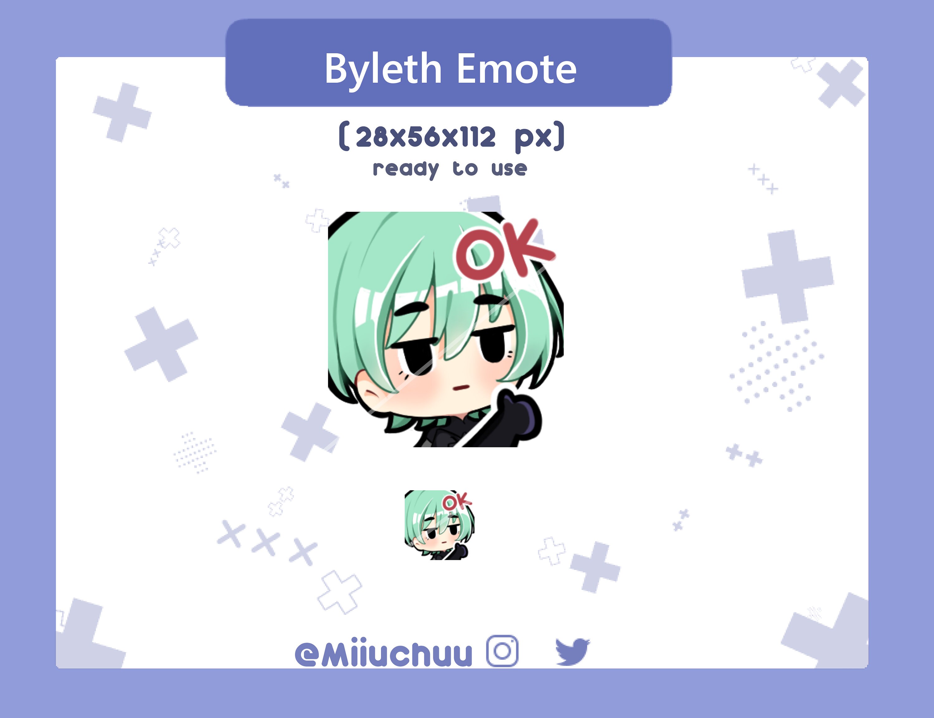 Fire Emblem Byleth Emote for Twitch/discord - Etsy