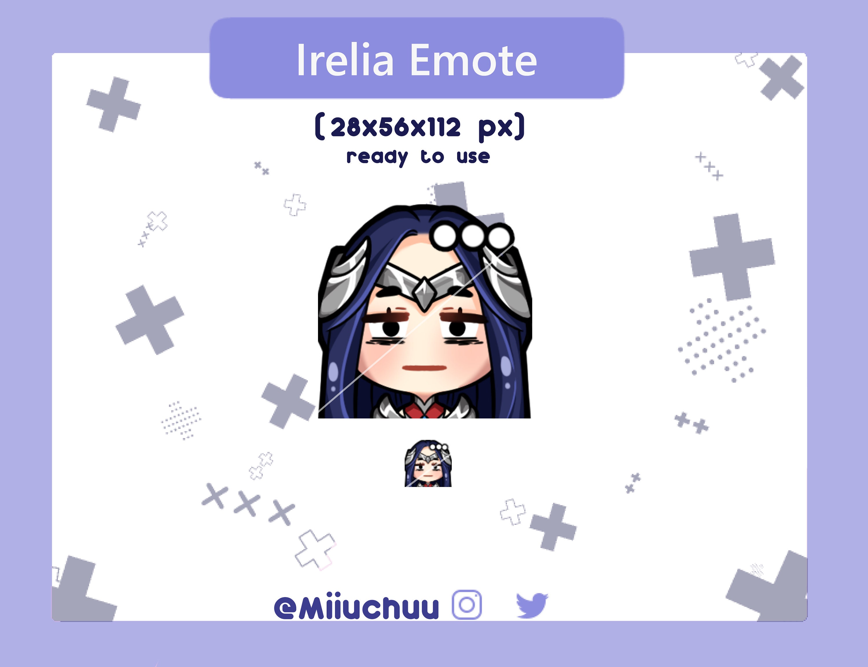 League of Legends Irelia Emote for Twitch/discor - Etsy