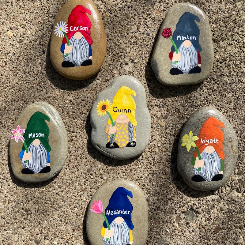 Hand Painted Rocks - Etsy