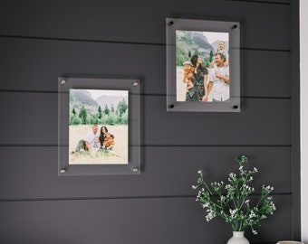 Acrylic Floating Frames - Etsy