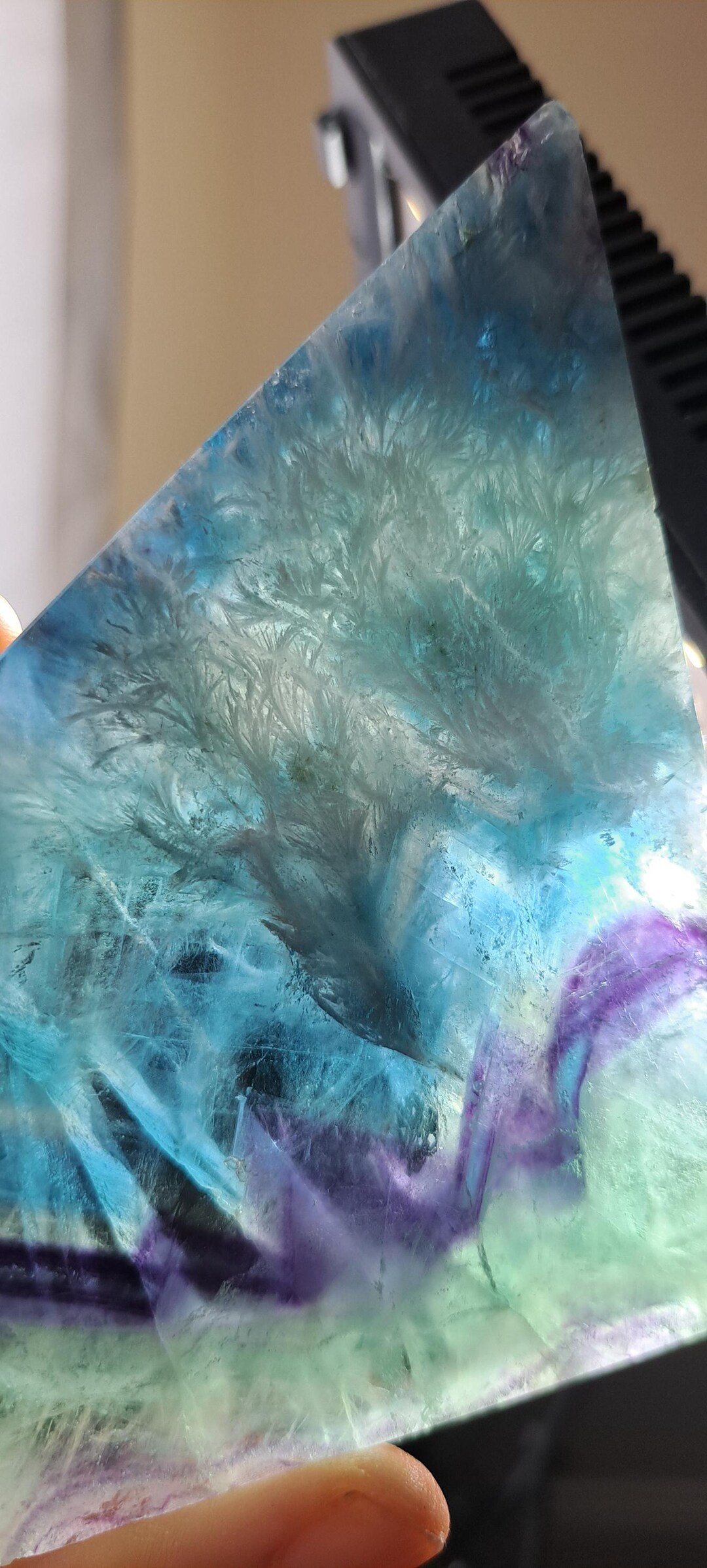 Snowflake Fluorite - Etsy